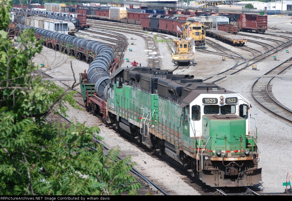BNSF'S East Thomas Yard